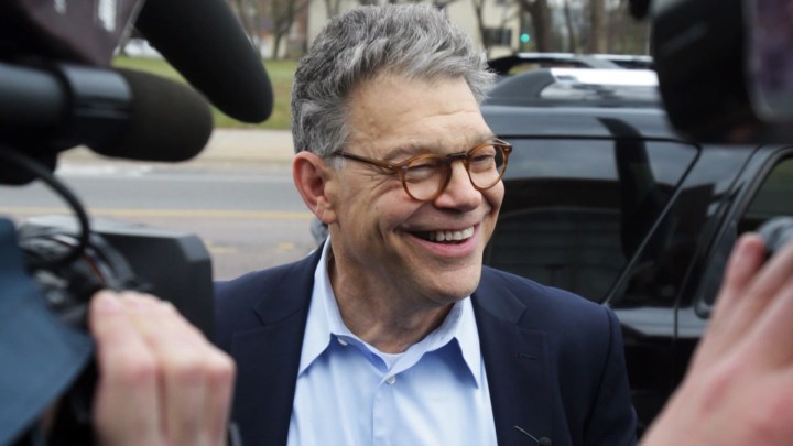 Al Franken Apologizes After Woman Accuses Him Of Forcibly Kissing