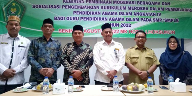 Kemenag Aceh Bekali Guru Pai Paham Moderasi Beragama Dan Kurikulum