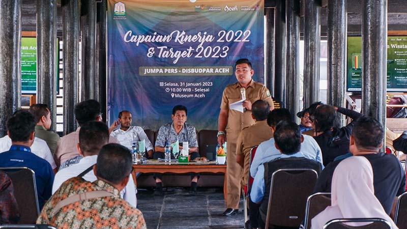 Kadisbudpar Aceh Paparkan Capaian Kinerja 2022 Dan Target 2023