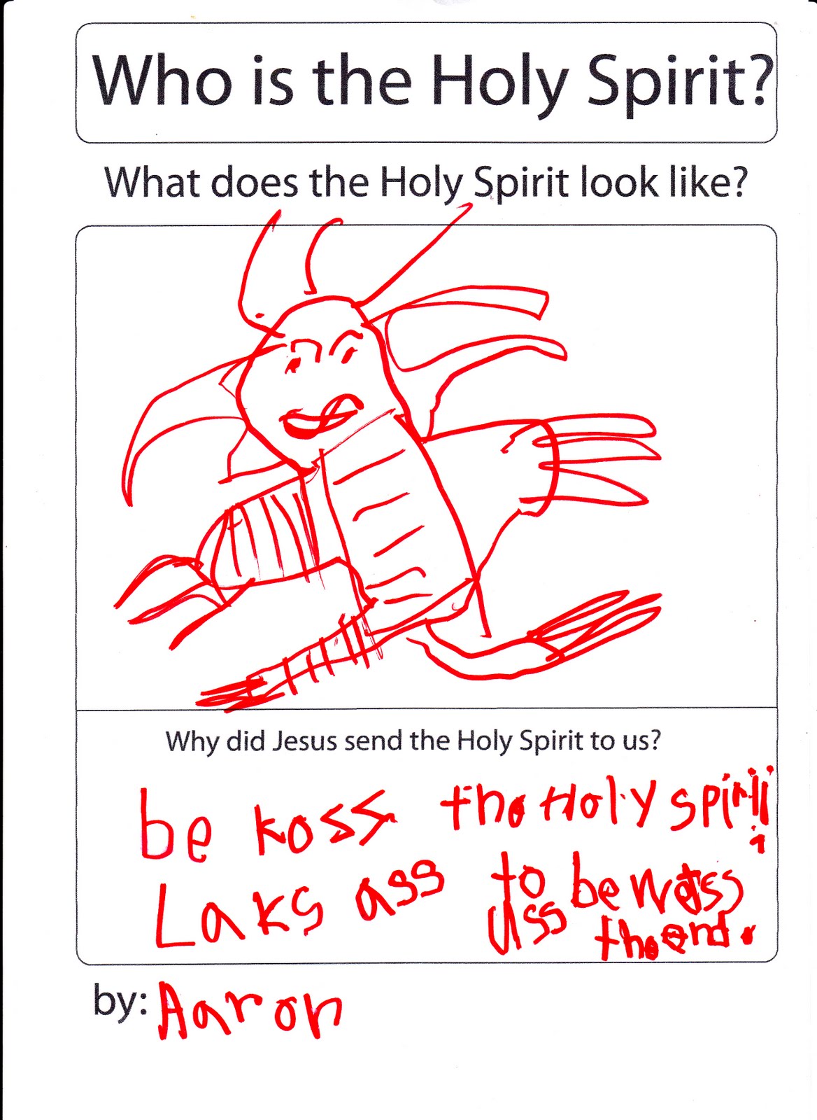 Printable Holy Spirit Worksheets