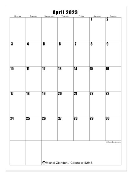 April 2023 Blank Calendar Printable Feb 2023 Calendar