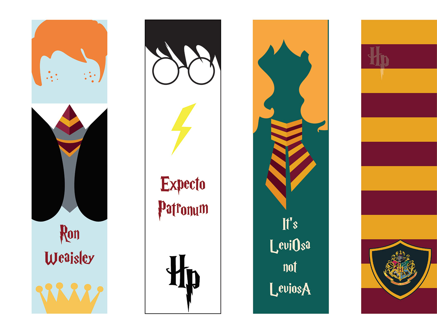 Harry Potter Bookmark Printables