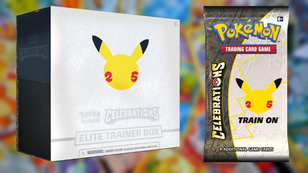 Pokemon Tcg Celebrations Collection Commemorates 25 Years Of Pokemon