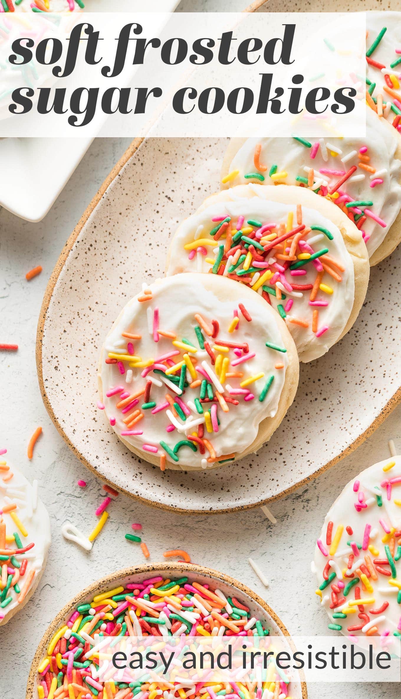 Soft Frosted Sugar Cookies Nourish And Fete