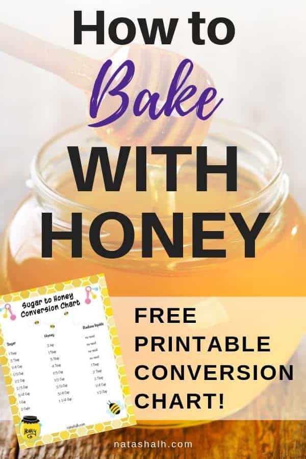 How To Substitute Honey For Sugar Honey To Sugar Conversion Chart