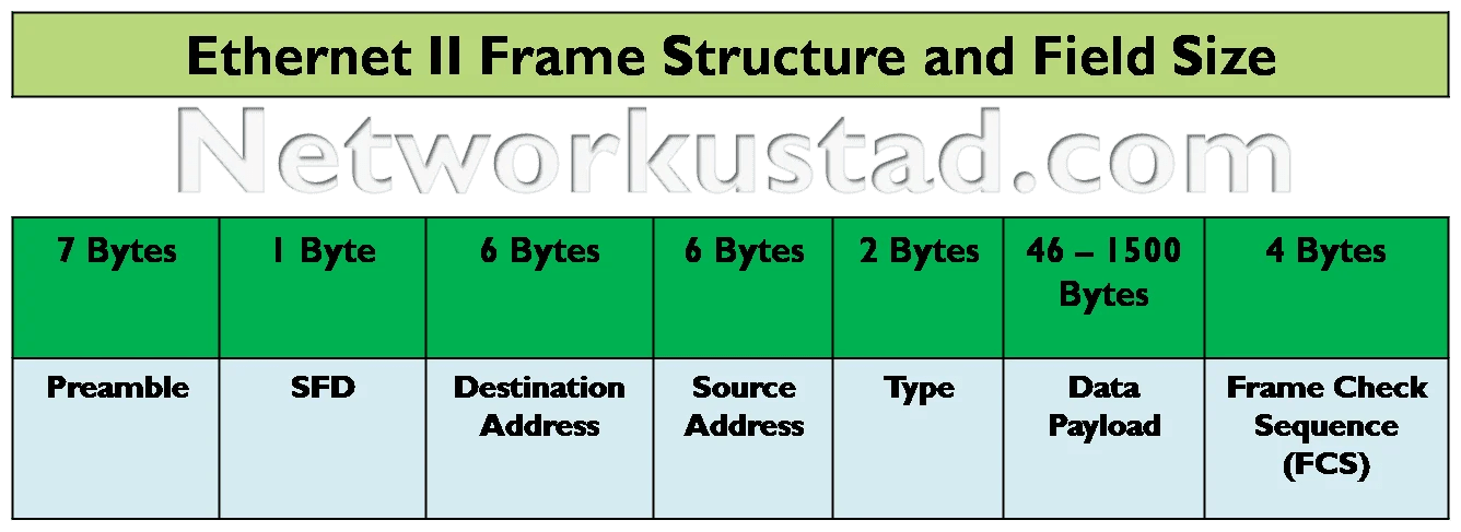 Ethernet Frame Structure 2020 Easy Explanation Networkustad