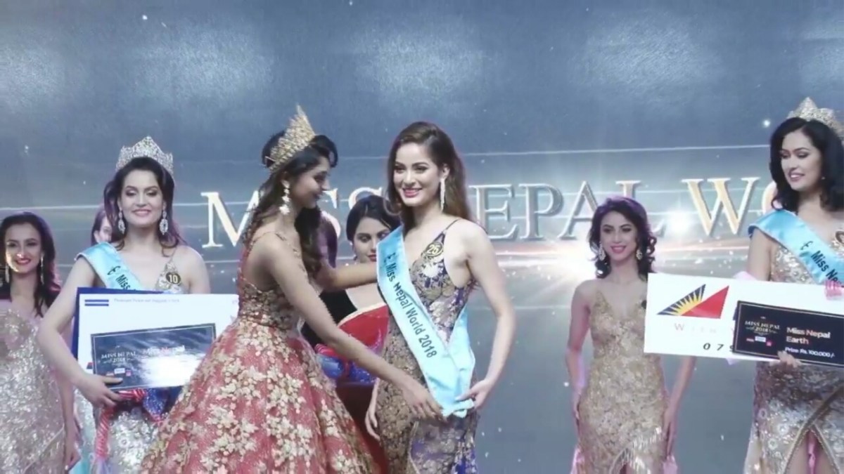 Shrinkhala Khatiwada Crowned Miss Nepal World 2018