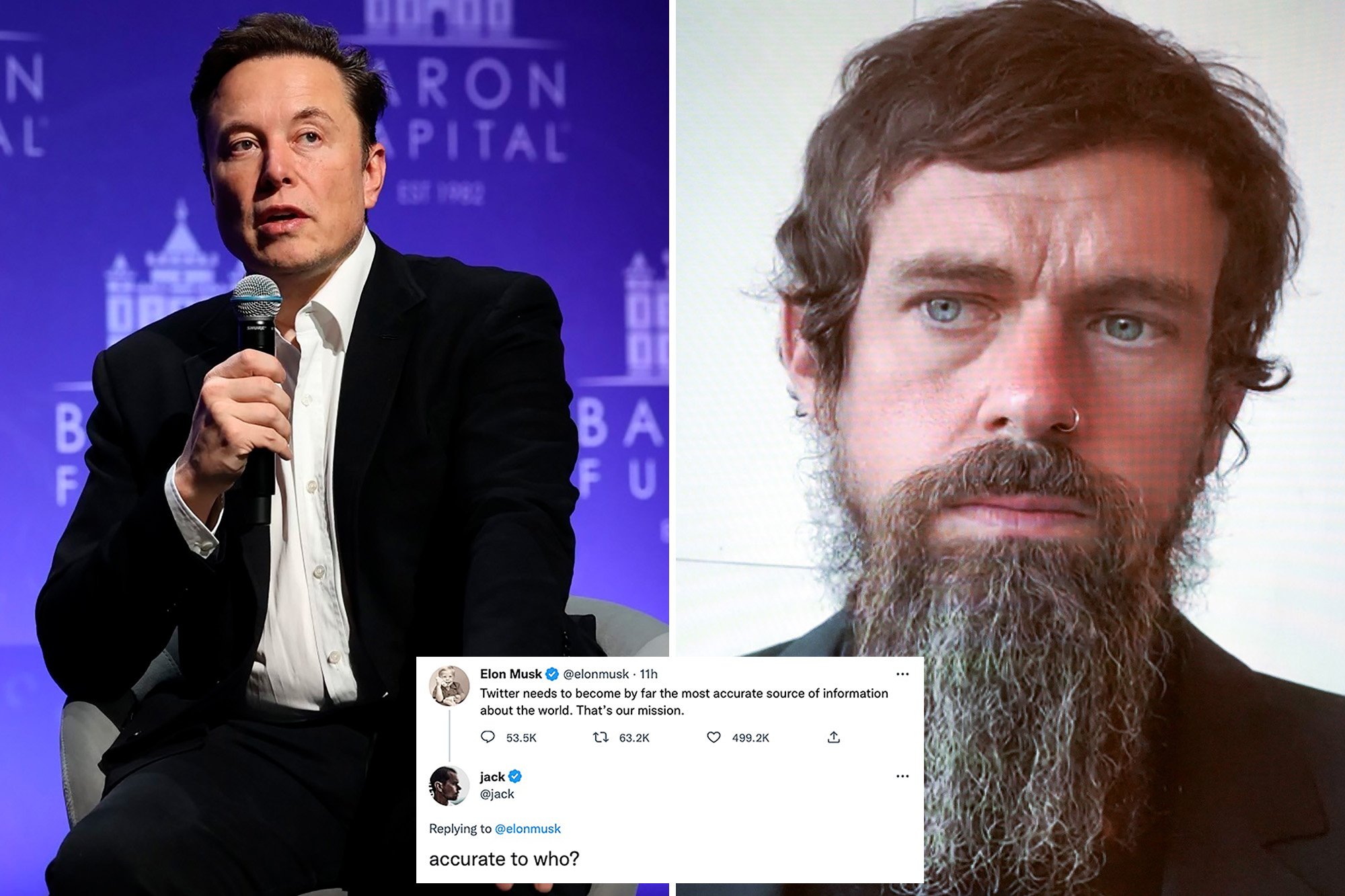 Elon Musk Jack Dorsey Spars On Twitter About Accuracy Birdwatch