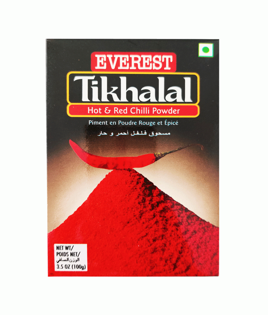 Everest Tikhalal Hot And Red Chilli Powder 100 G Spice Town Online