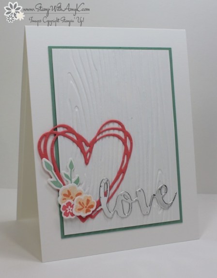 Stampin Up Jar Of Love With Sunshine Wishes Stamp With Amy K