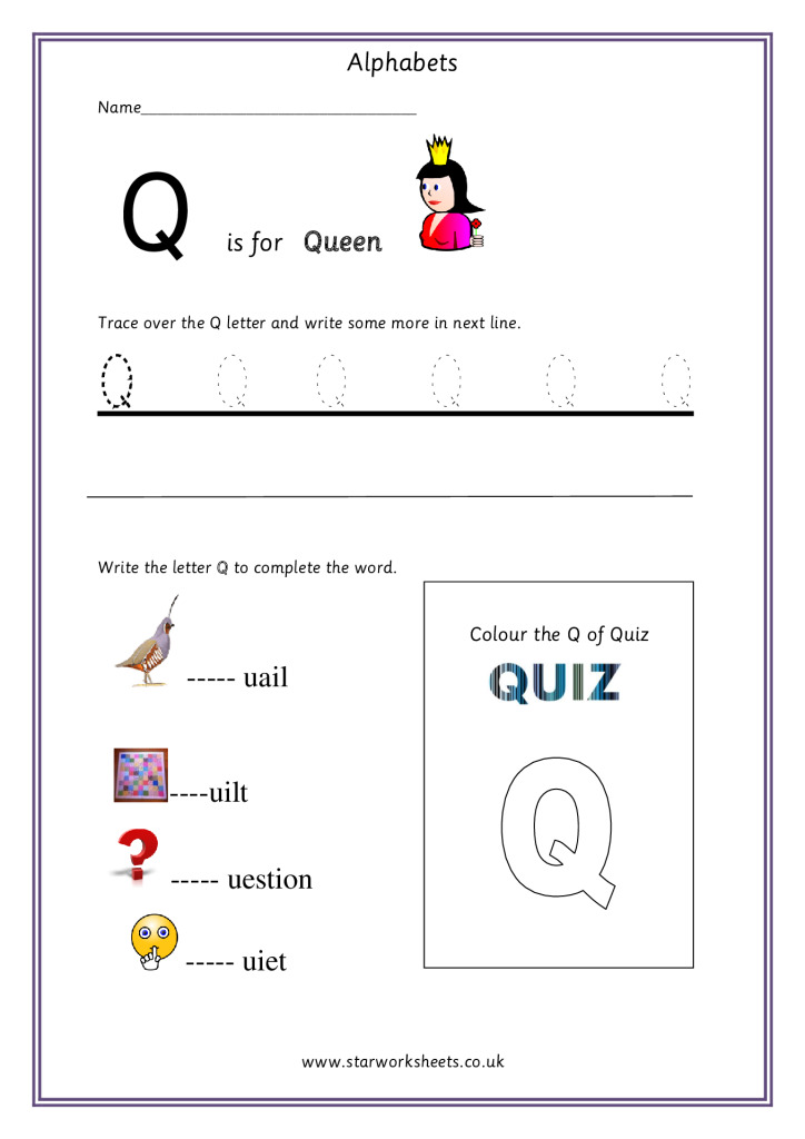 Letter Q Worksheets Printable Word Searches