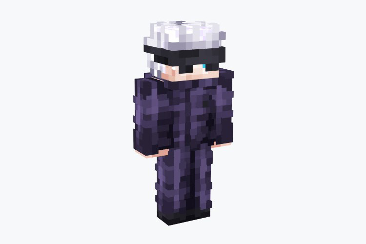 Gojo Minecraft Skin