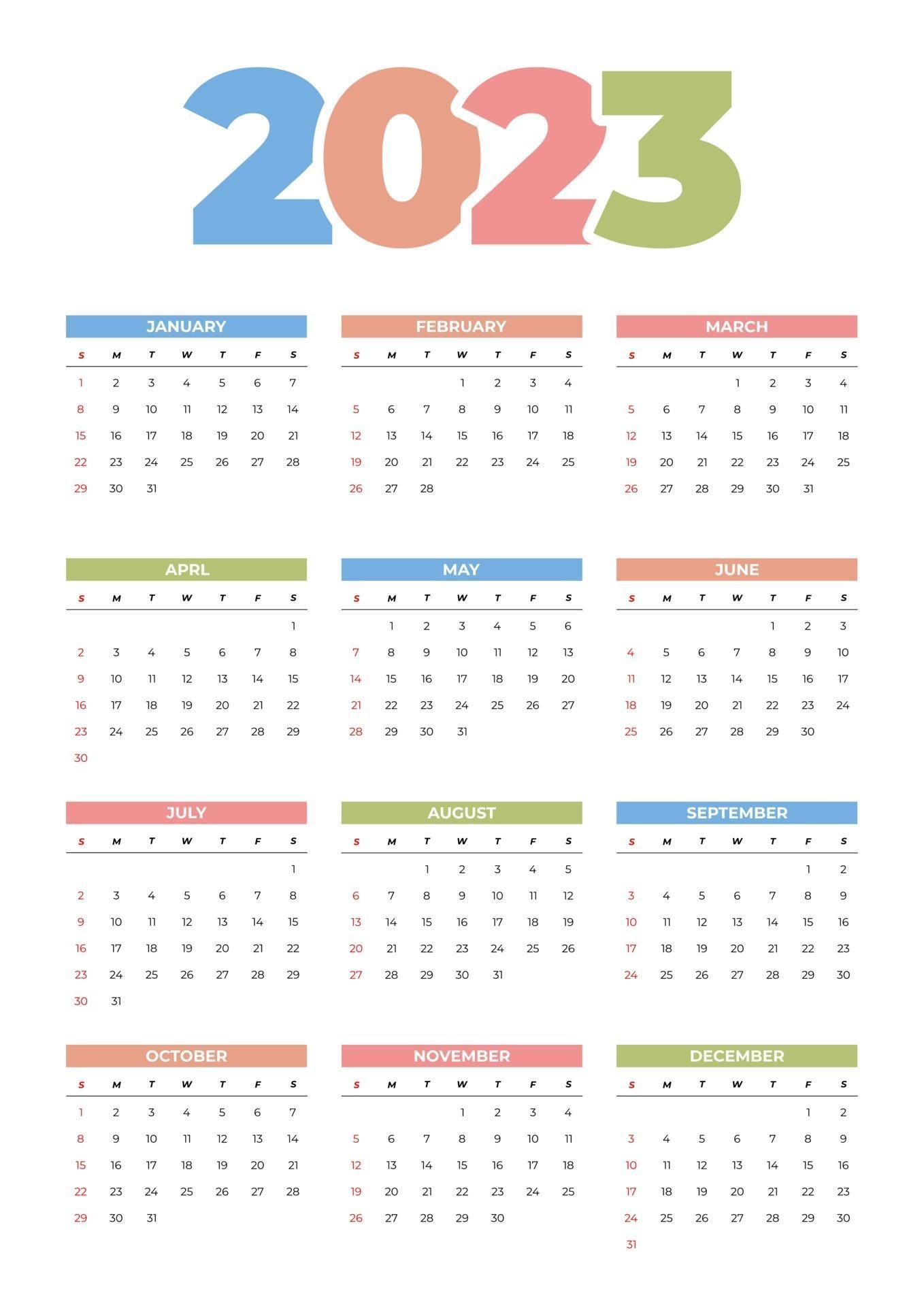 Calendario 2023 Gratis Da Stampare Get Latest News 2023 Update