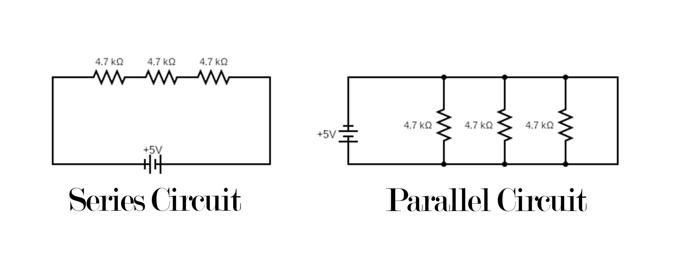 How To Tell Between Series And Parallel Circuits Circuit Diagram