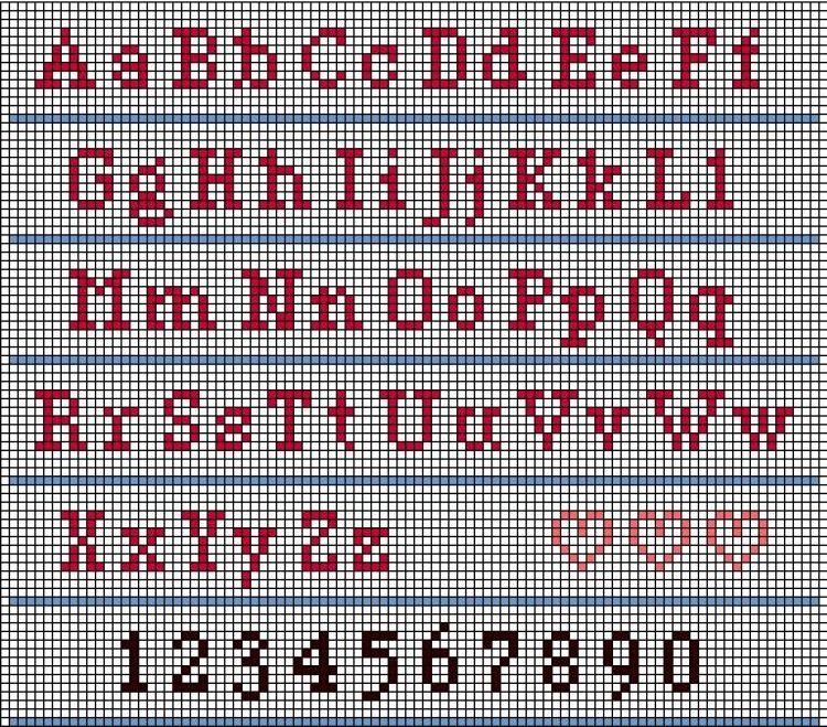 25 Best Simple Cross Stitch Alphabet Patterns Ideas