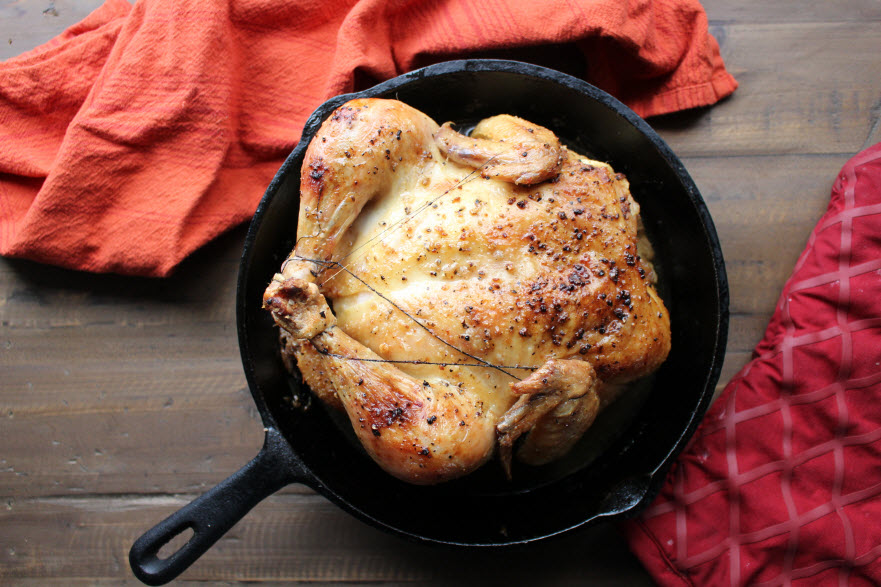 Easy Skillet Roasted Chicken Sweetie Pie And Cupcakes