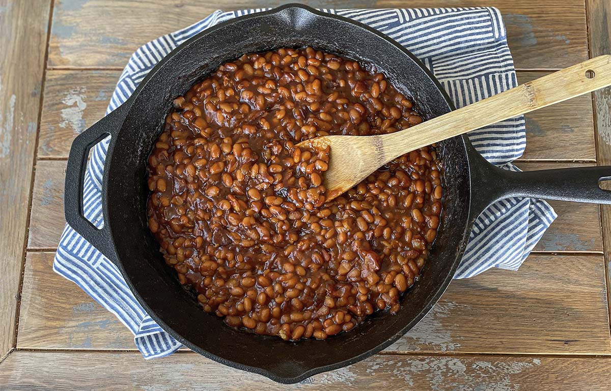 Smoked Baked Beans With Bacon Smoked Bbq Source