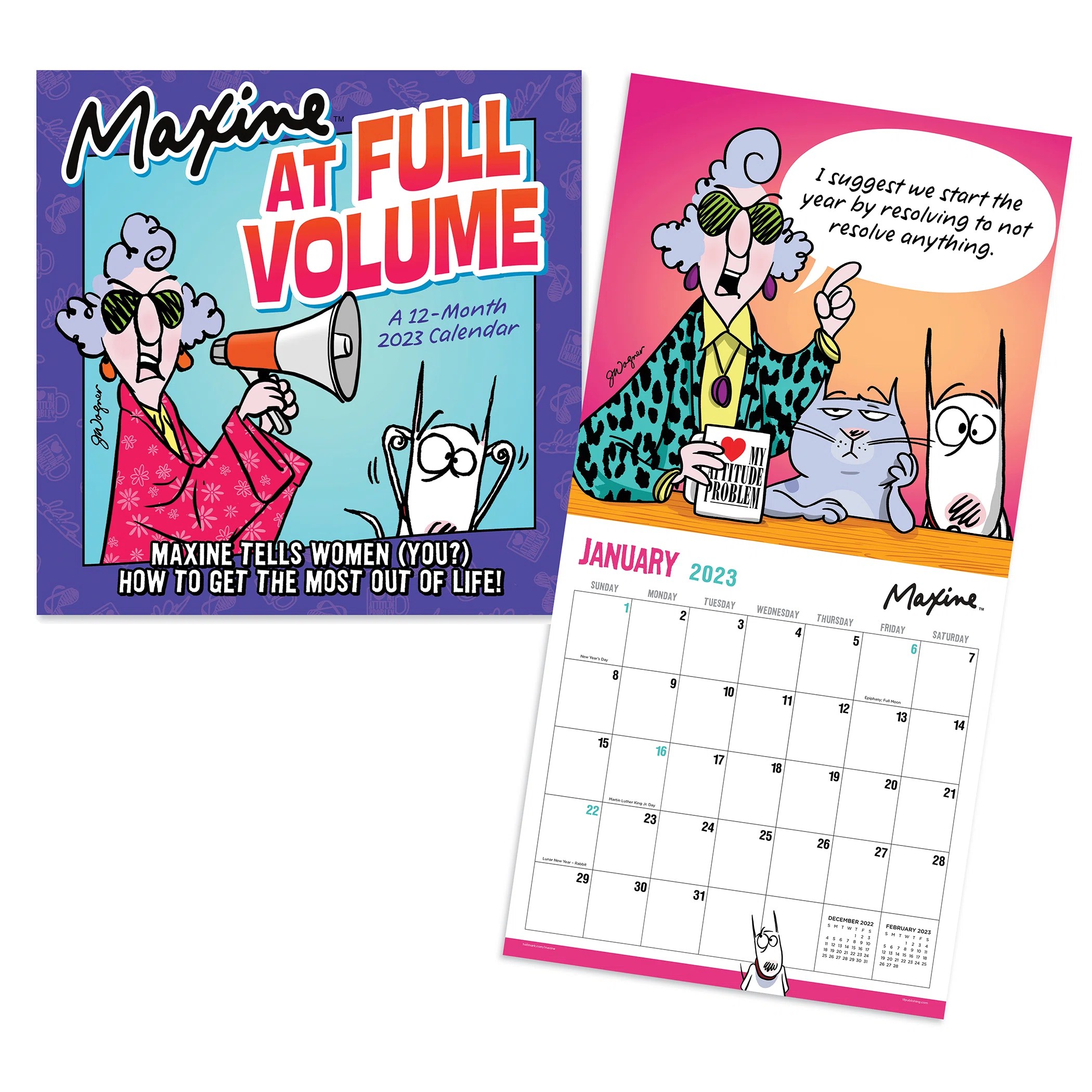 Maxine Wall Calendar 2024 Printable Calendars At A Glance