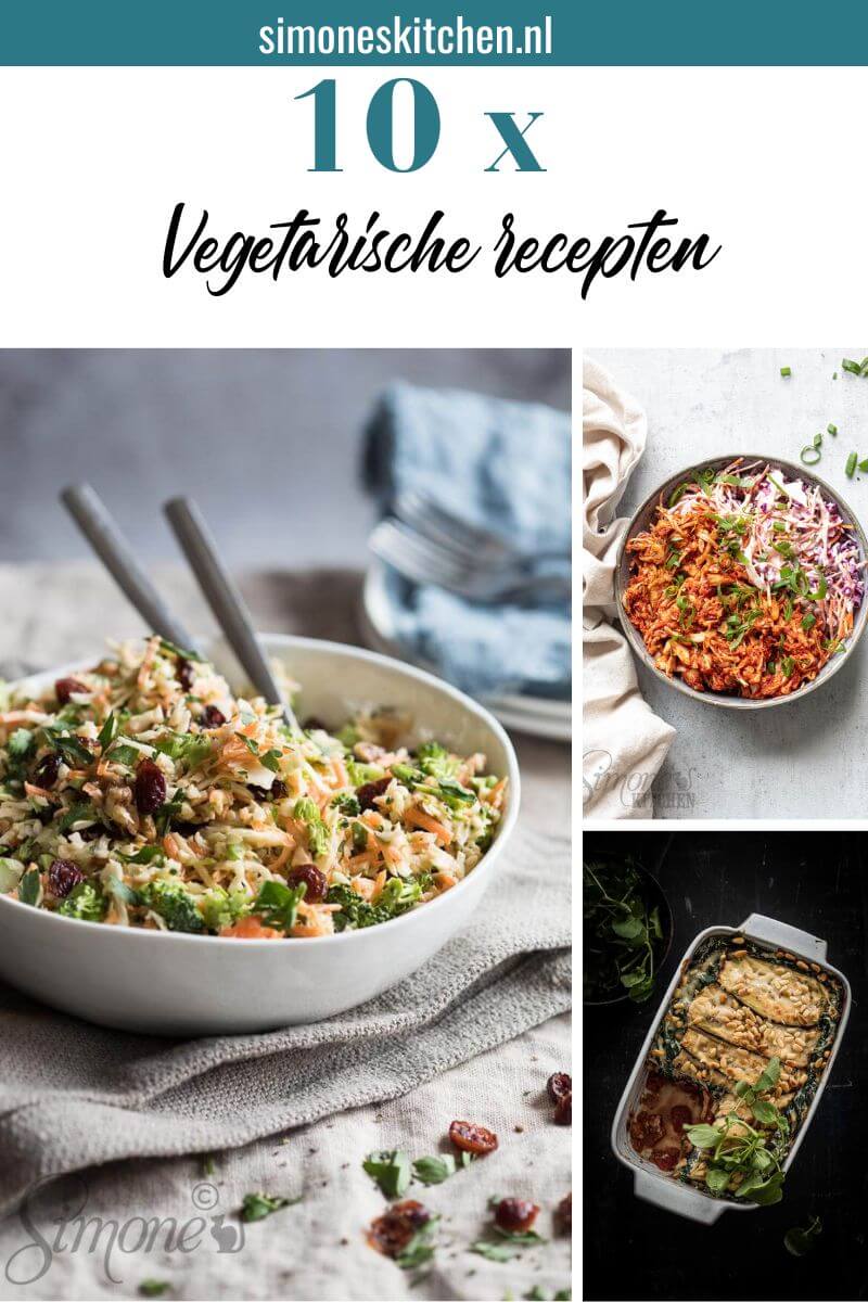 10 X Vegetarische Recepten Simones Kitchen