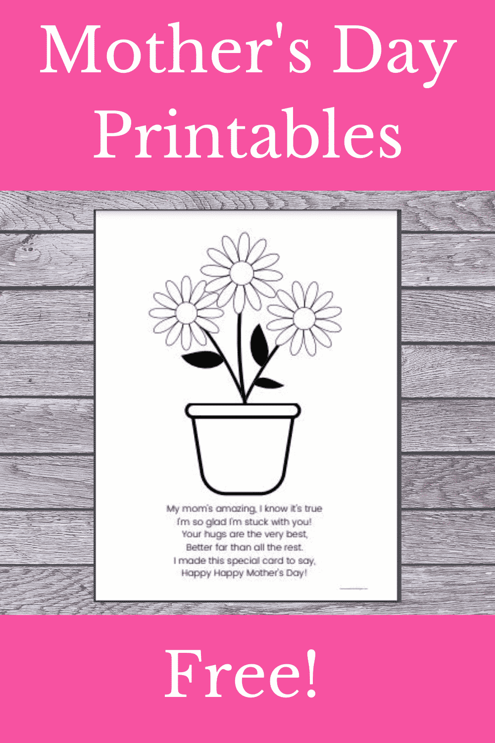 Printable Mothers Day Poems