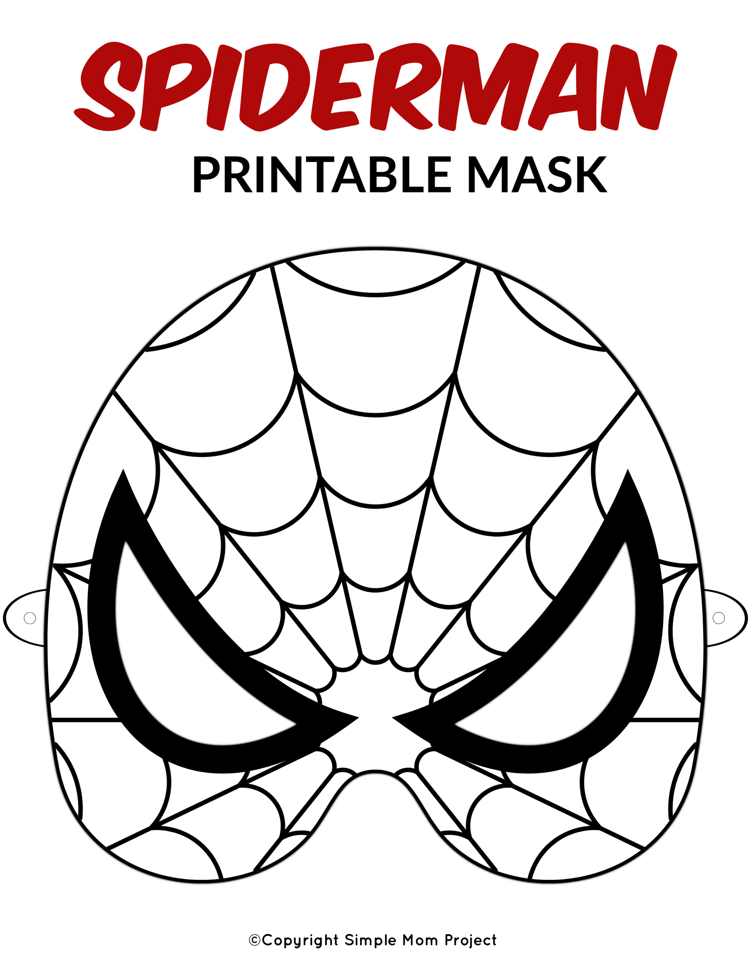 Paper Art Mask Printable No Color Printable Word Searches