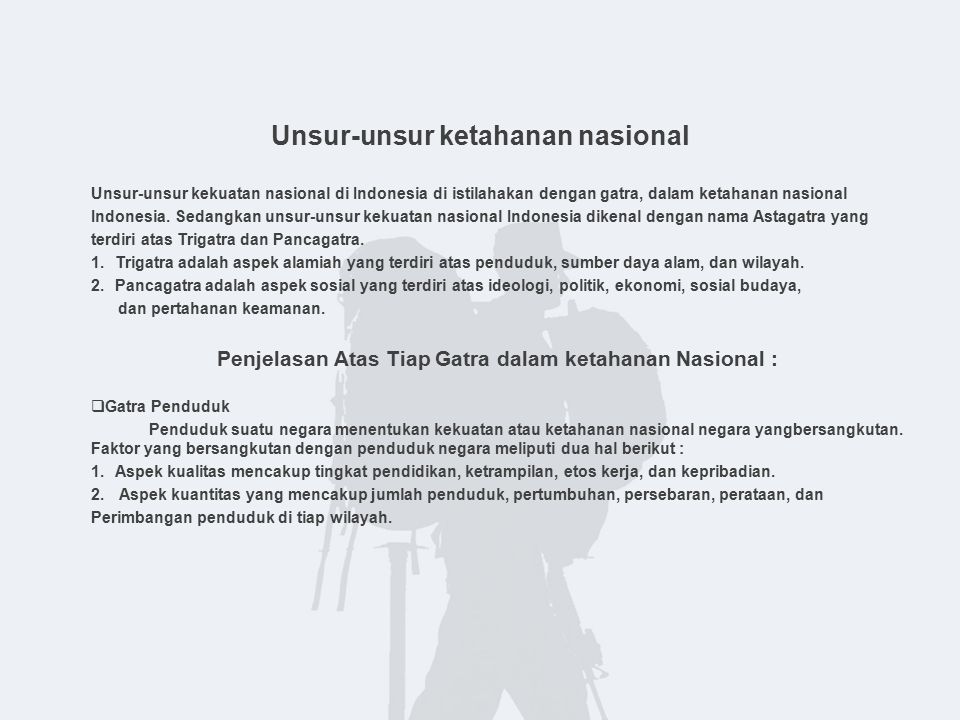 Faktor Yang Mempengaruhi Ketahanan Nasional Brain