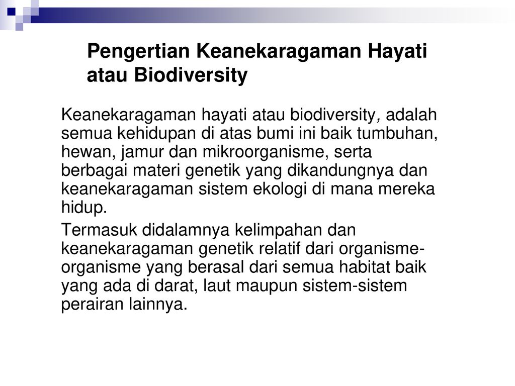 Apa Itu Biodiversity Ujian