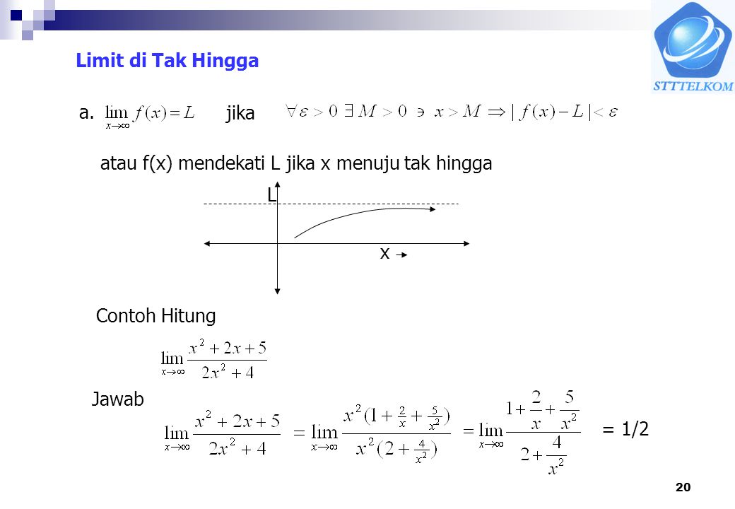 Contoh Soal Dan Pembahasan Limit Tak Hingga