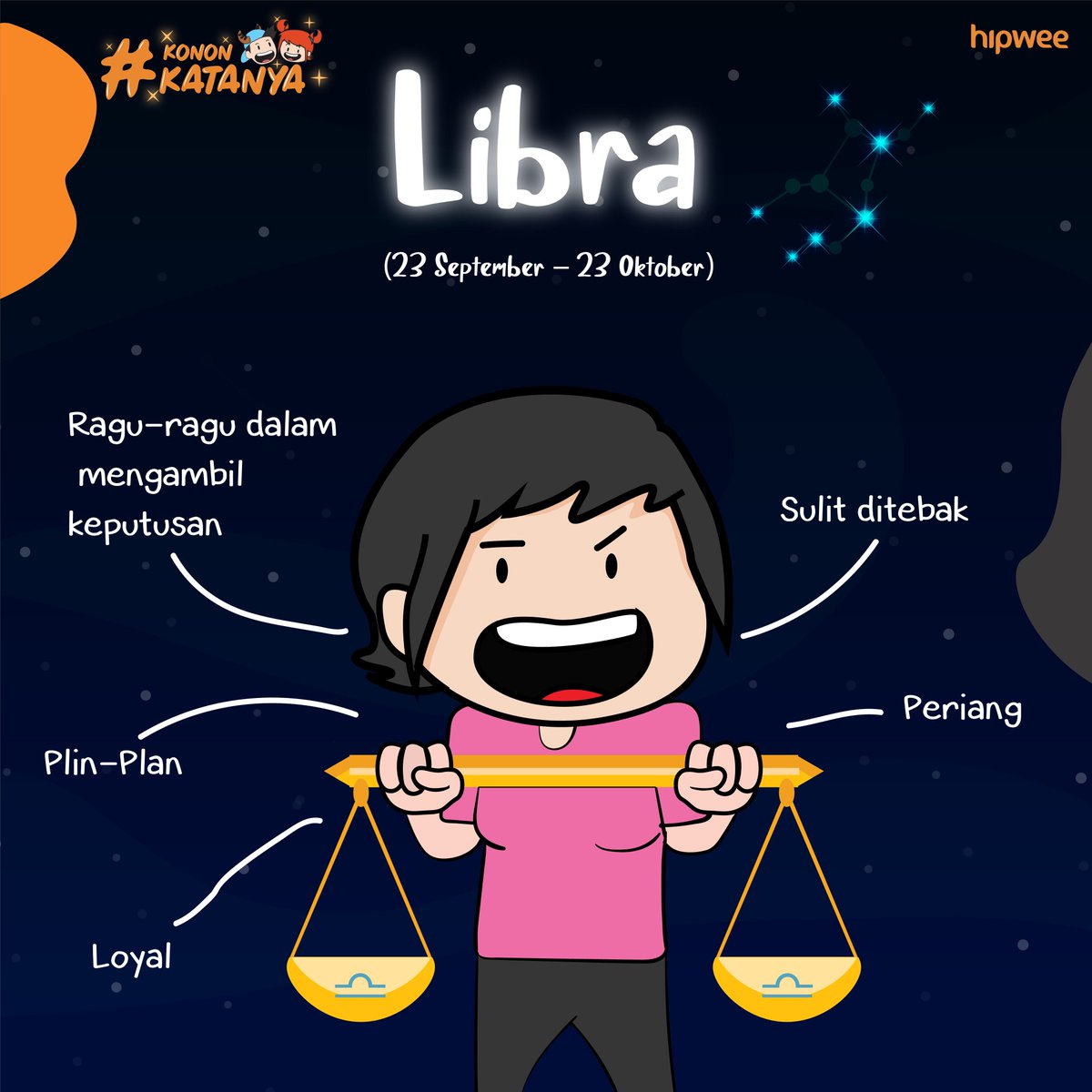 Arti Zodiak Libra Ujian