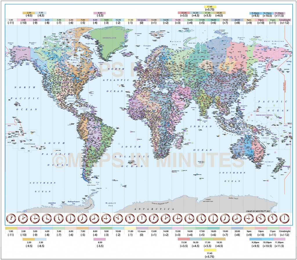 Printable World Map With Time Zones Printable Word Searches Porn Sex