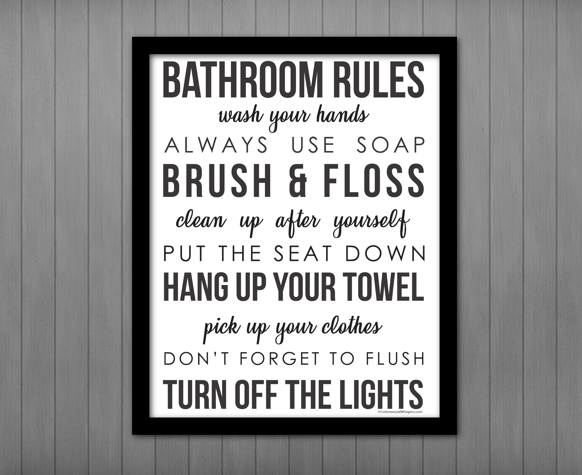 Bathroom Rules Free Printable Printable Word Searches Hot Sex Picture