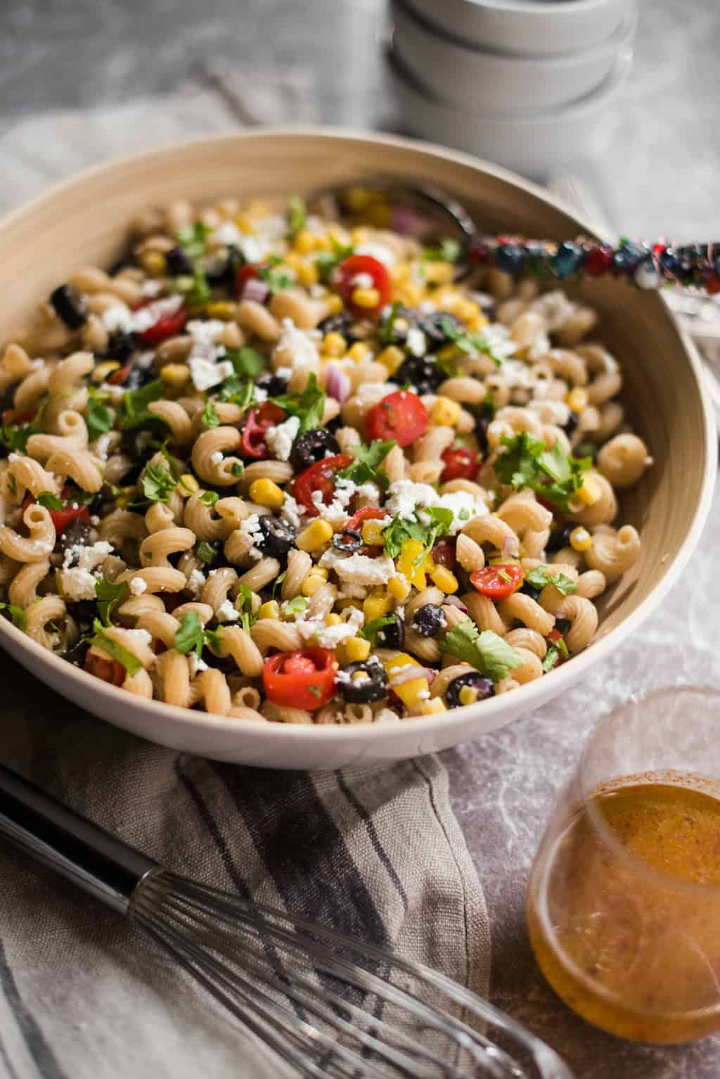 Mexican Pasta Salad Recipe Reluctant Entertainer