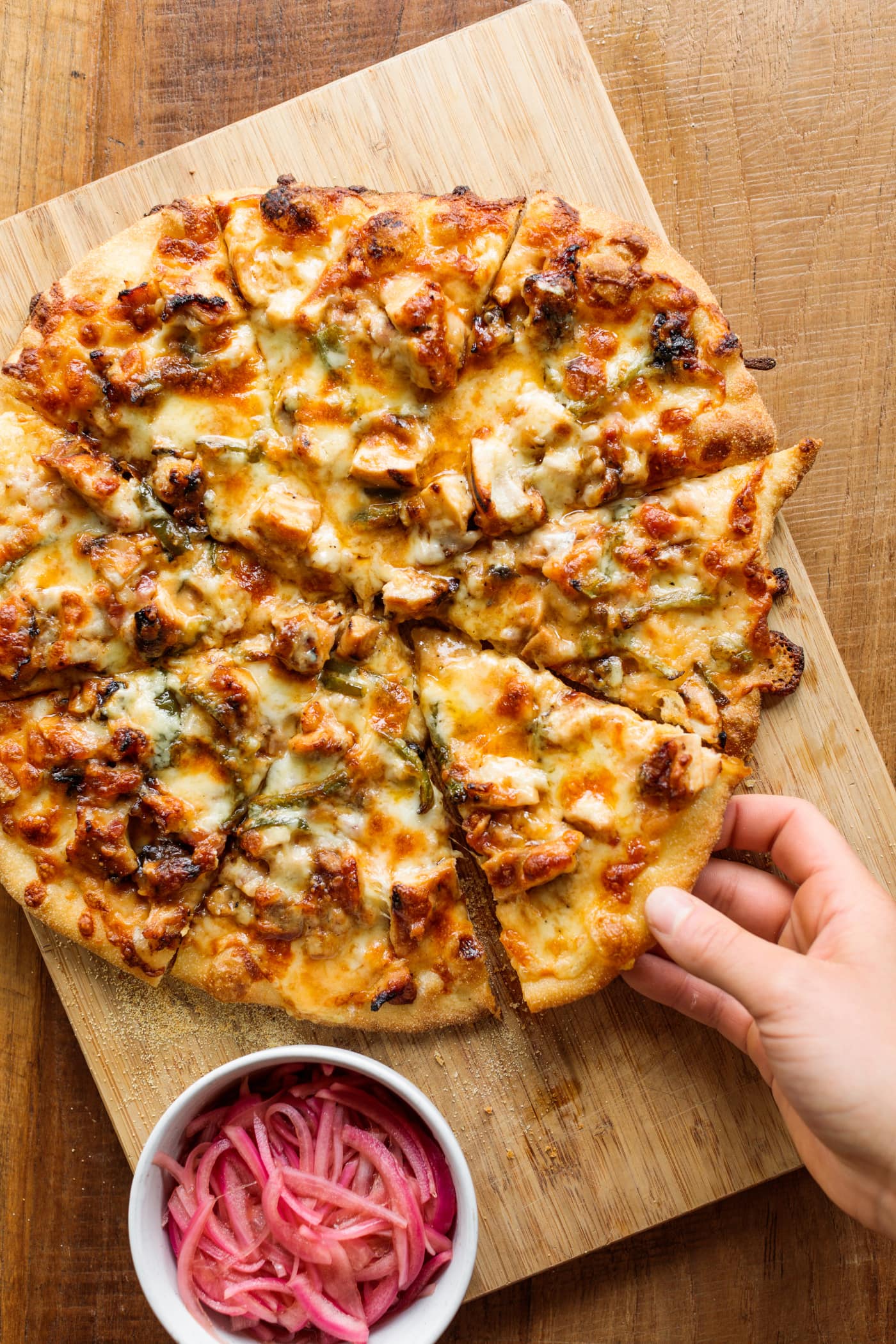 Homemade Bbq Chicken Pizza Reluctant Entertainer