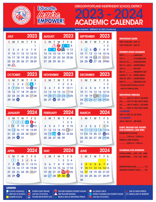 Fort Worth Isd Calendar 23 24 Printable Word Searches