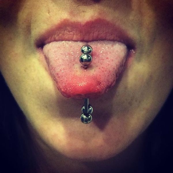 Double Tongue Piercing 50 Ideas And Complete Guide Rightpiercing