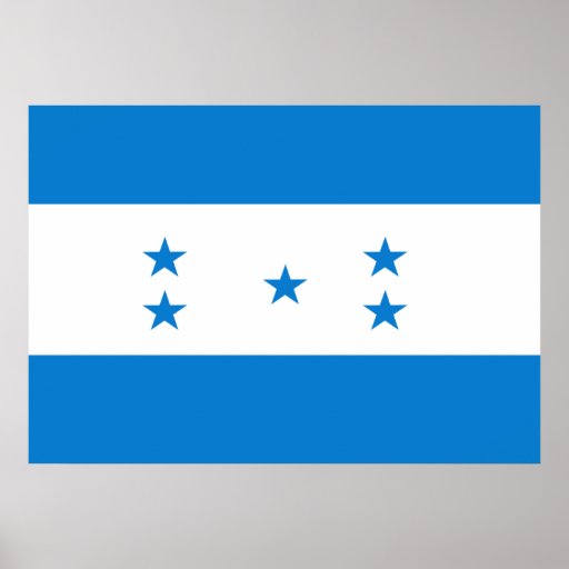 Honduras Flag Printable