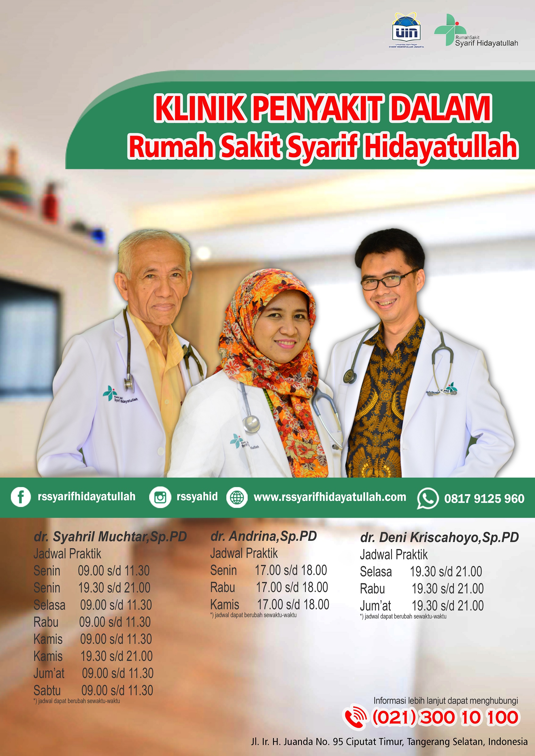 Jadwal Praktek Dokter Rsud Kebayoran Baru At Praktek Dokter