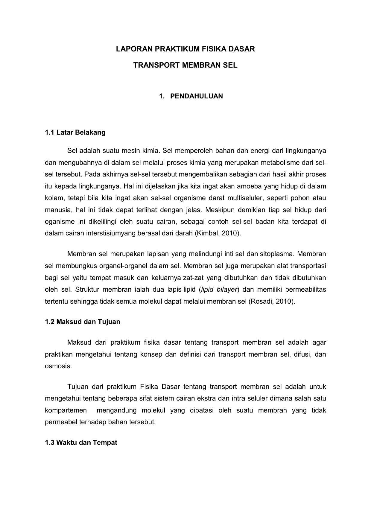 Contoh Latar Belakang Laporan Praktikum Aneka Macam Contoh Riset