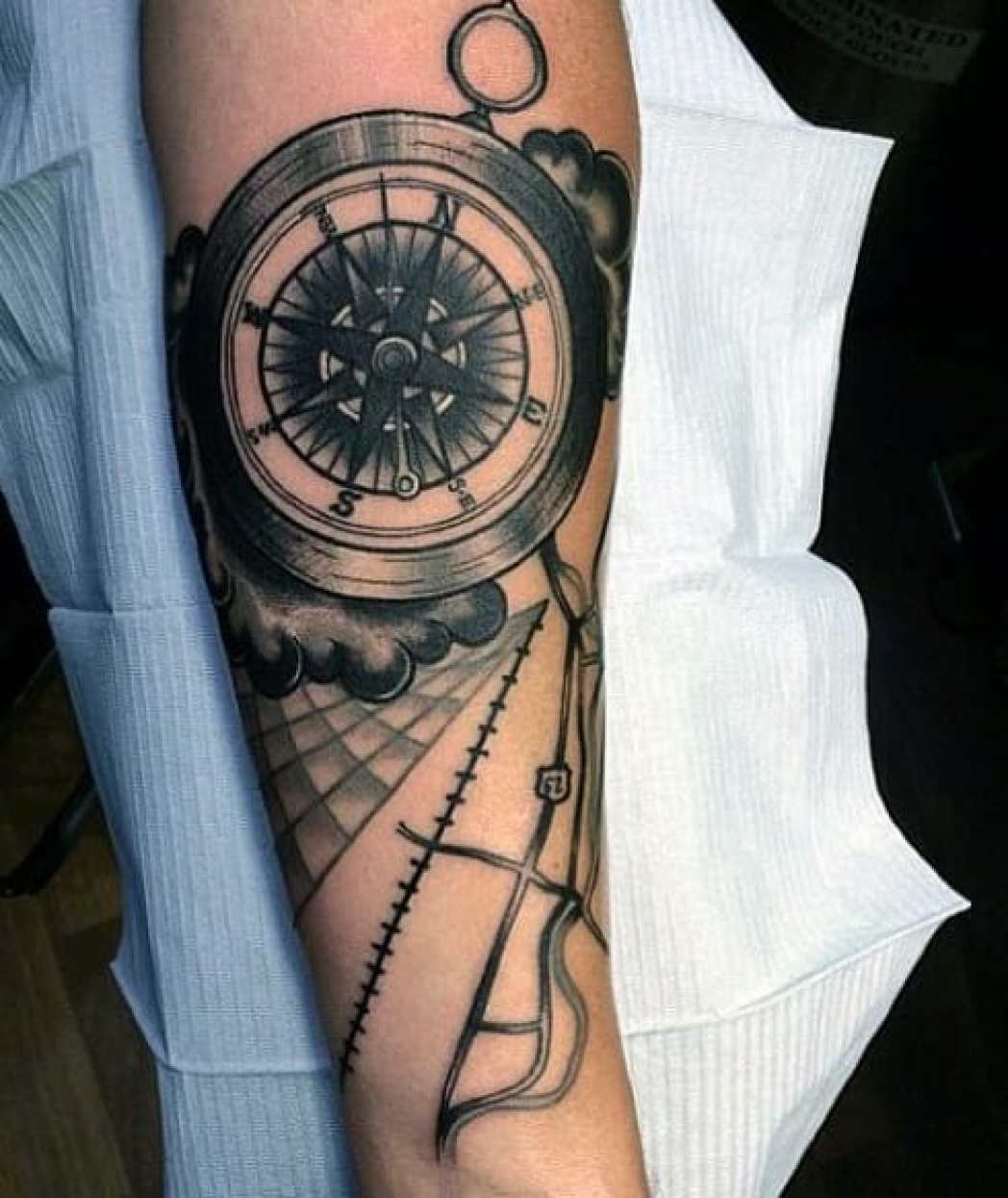 101 Compass Tattoo Designs For Men Outsons