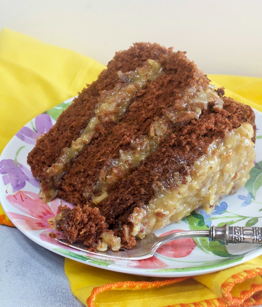 Authentic Germans Chocolate Cake My Country Table