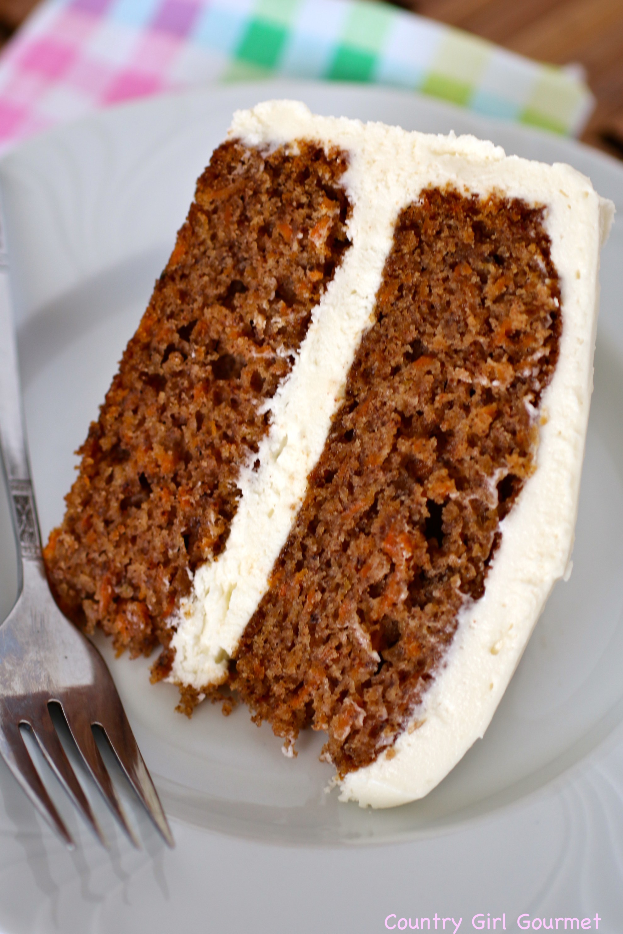 Carrot Cake With Cream Cheese Frosting My Hot Southern Mess