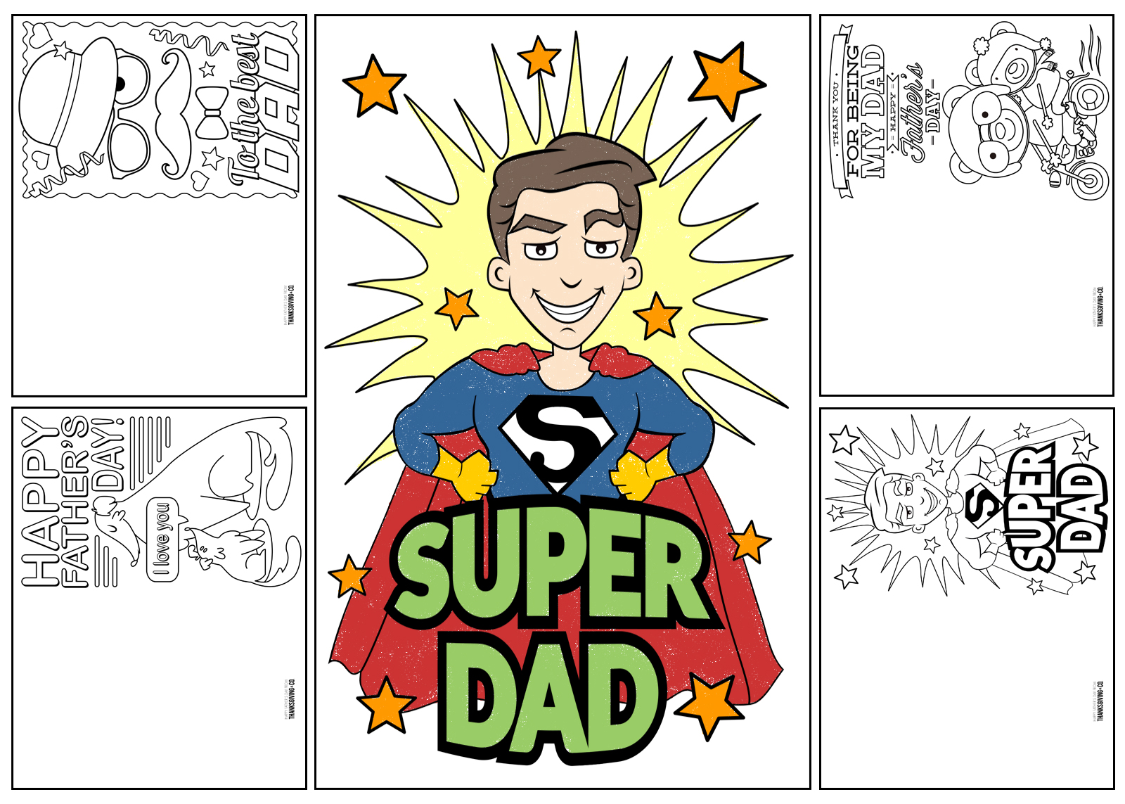 Fathers Day Free Printable Cards