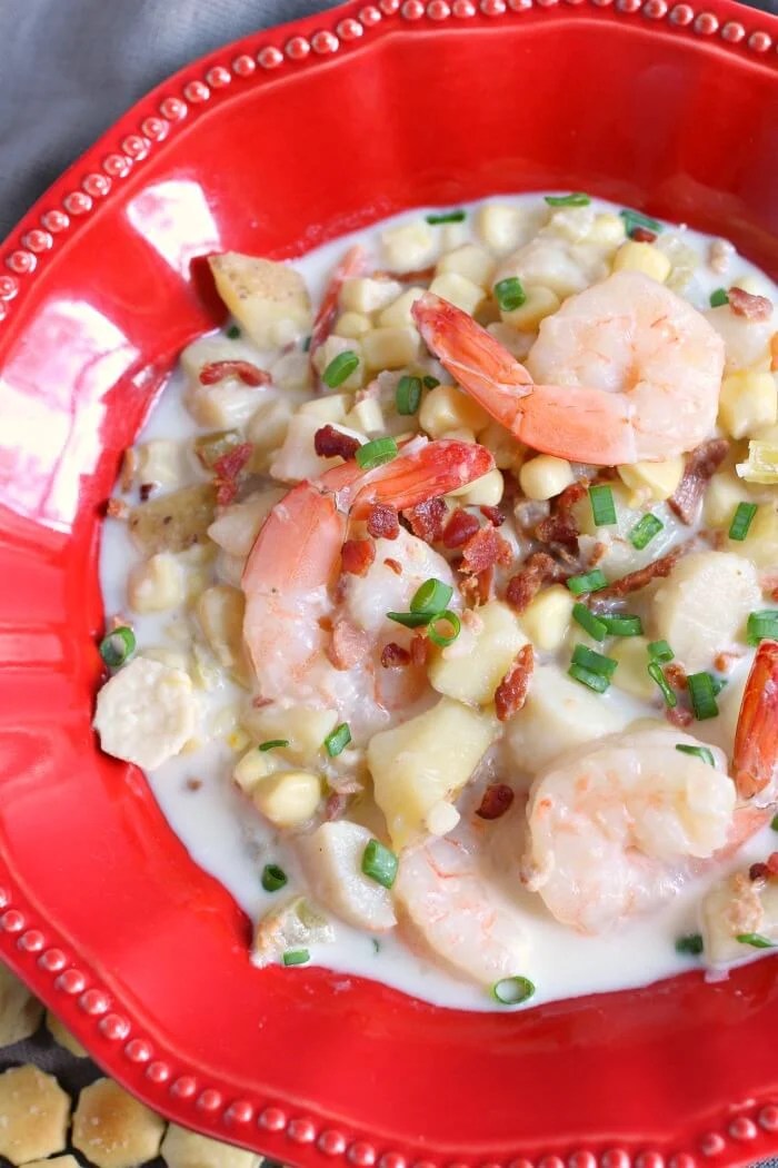 Hearty Seafood Chowder Recipe Mama Loves Food