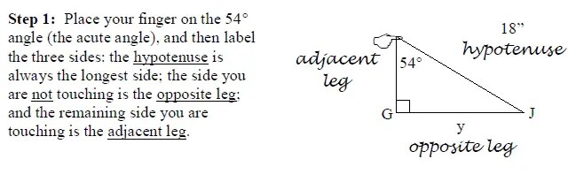 Sohcahtoa Worksheet Answer Key