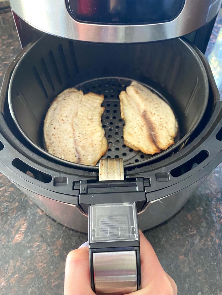 Air Fryer Frozen Tilapia Melanie Cooks