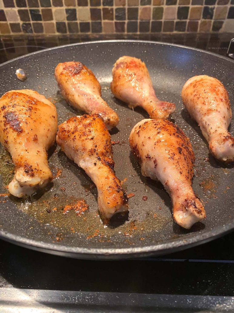 Pan Fried Chicken Drumsticks Melanie Cooks