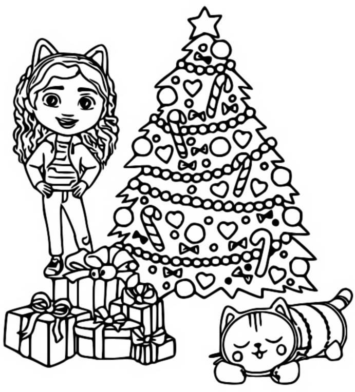 Beautiful Gabby Coloring Pages Gabby S Dollhouse Coloring Pages Sexiz Pix
