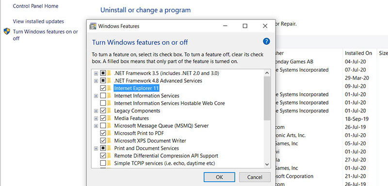 ¿cómo Deshabilitar Internet Explorer 11 En Windows 10 No La Peles