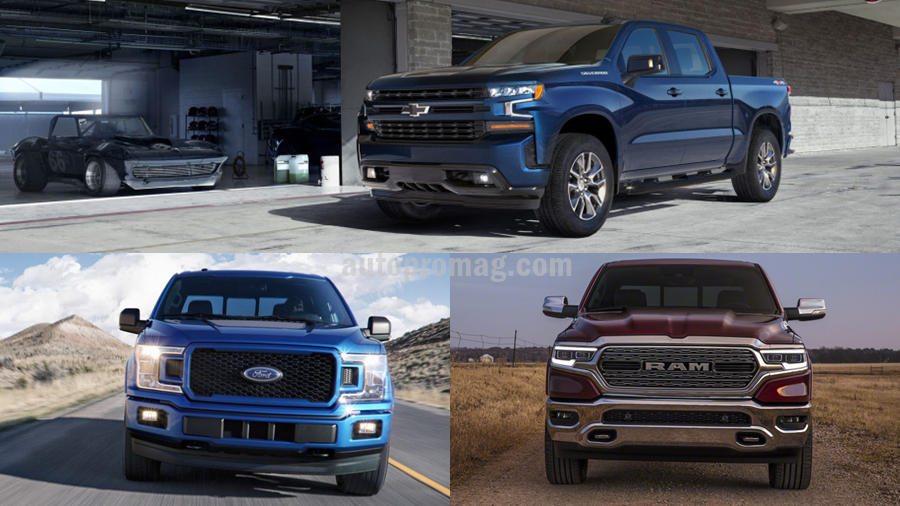 2019 Chevrolet Silverado Vs Ford F 150 Vs 2019 Ram 1500 Autopromag Usa