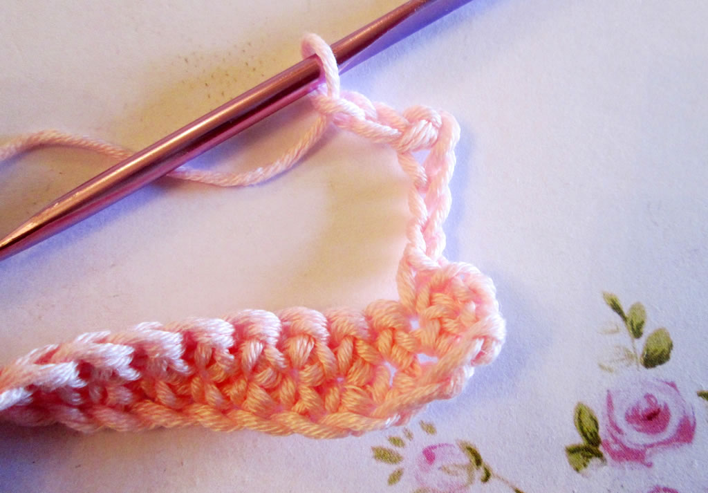 Crocheted Picot Edging